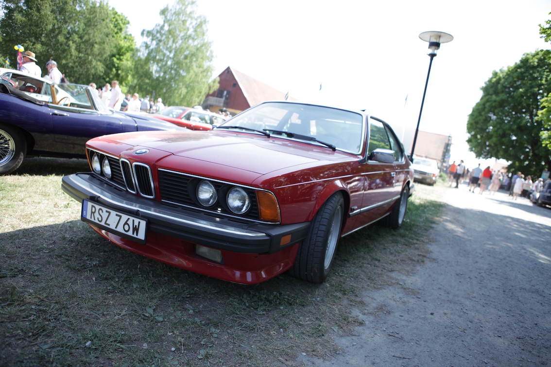 När en BMW får leka med ett gäng Volvo – PRESSTANDA